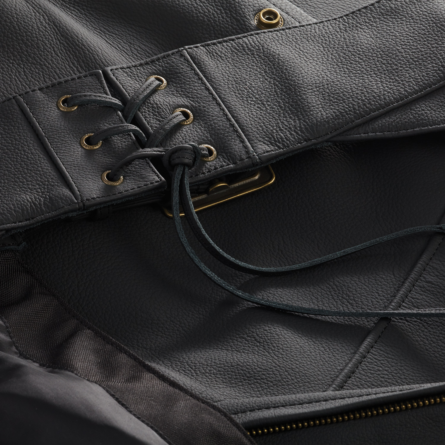 Indian Motorcycle Men's Traditional Leather Chaps, Black | eBay