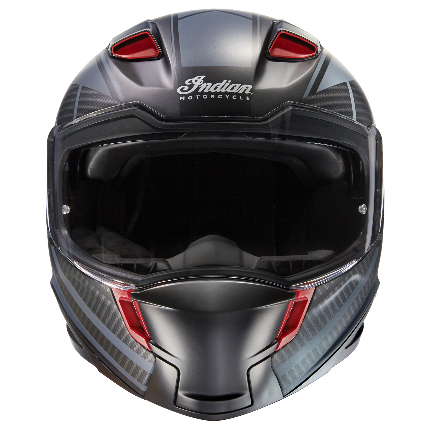 Indian Motorcycle Full Face Matte Sport Helmet Black | EBG