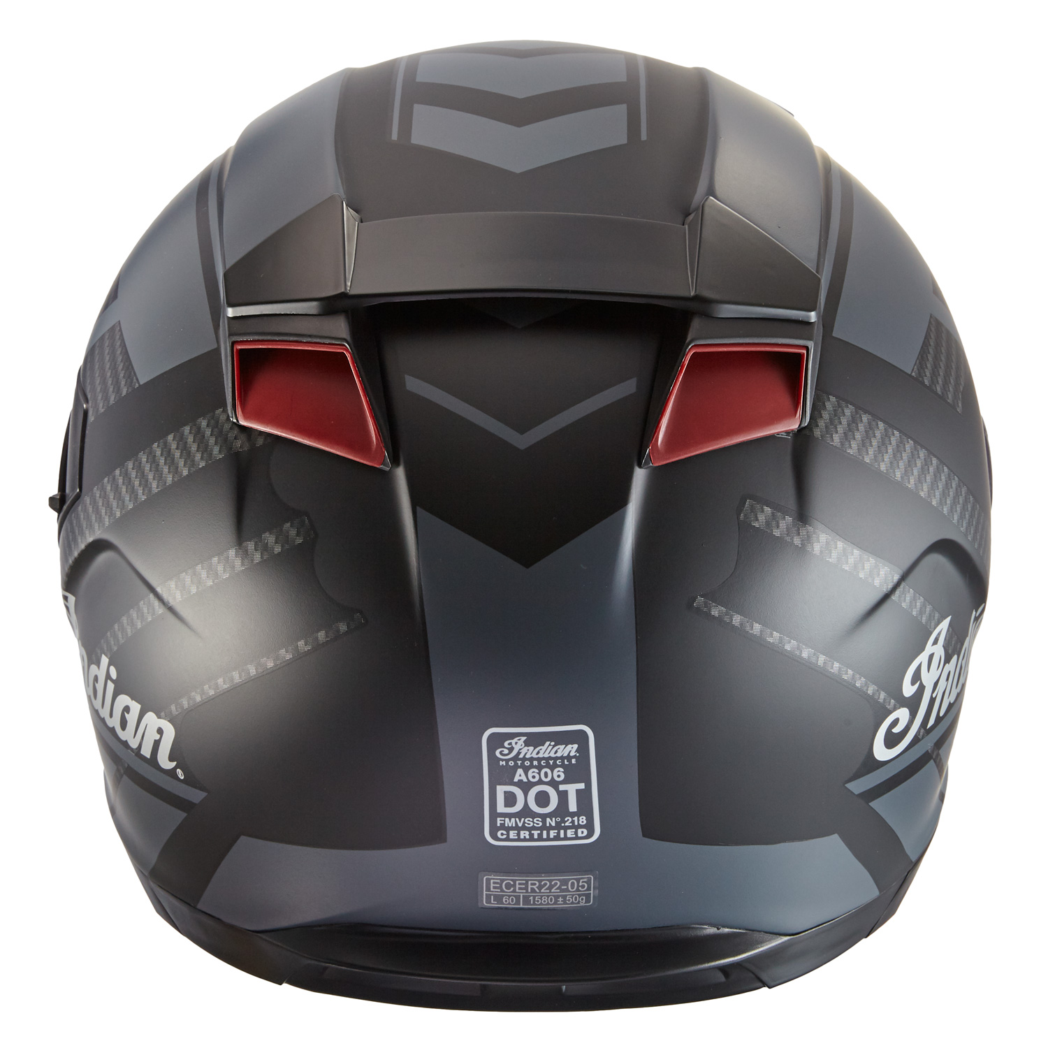 Indian Motorcycle Full Face Matte Sport Helmet Black | EBG